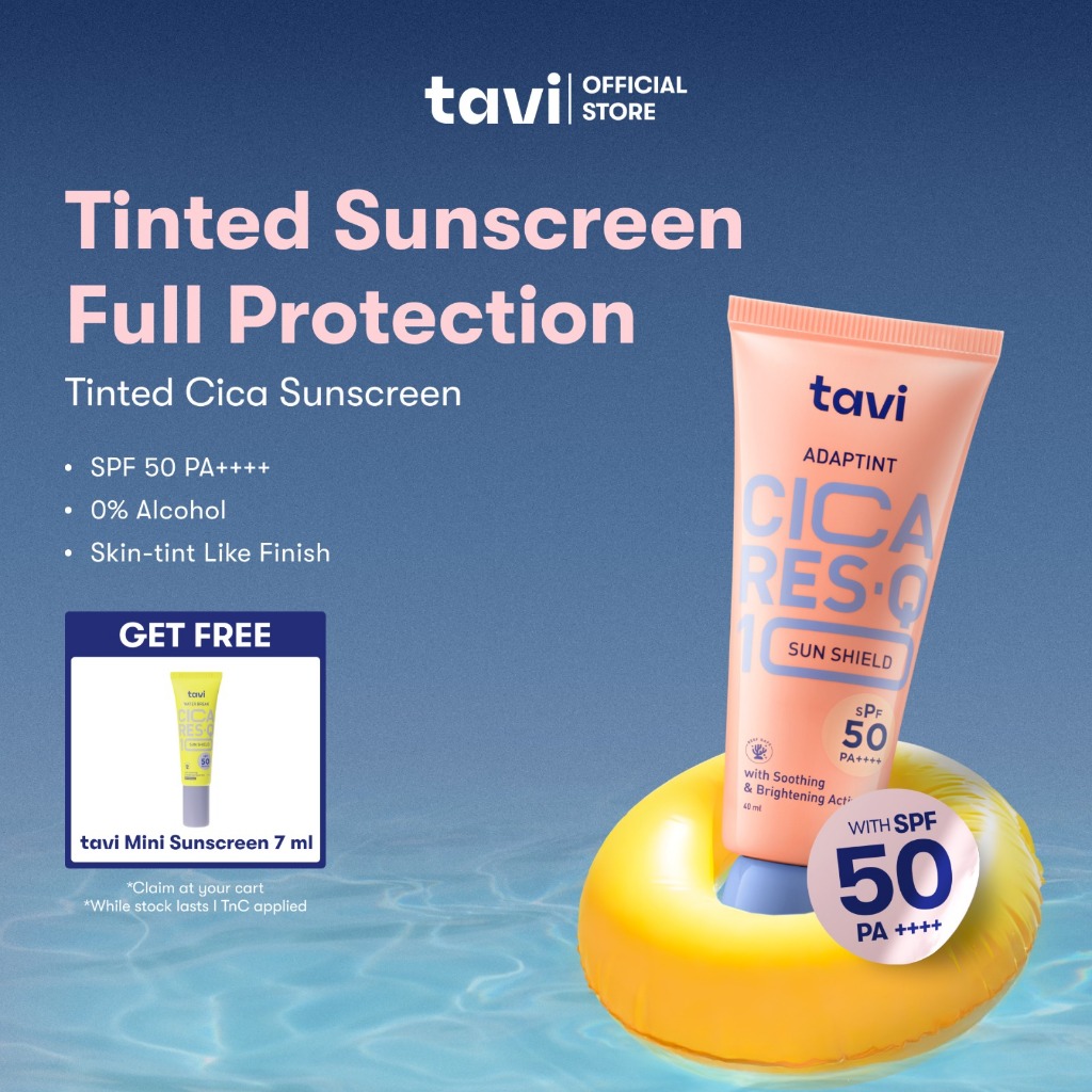 Jual TAVI CICA RES-Q10 AdapTint Sun Shield 40 ml / TAVI CICA RES-Q10 ...