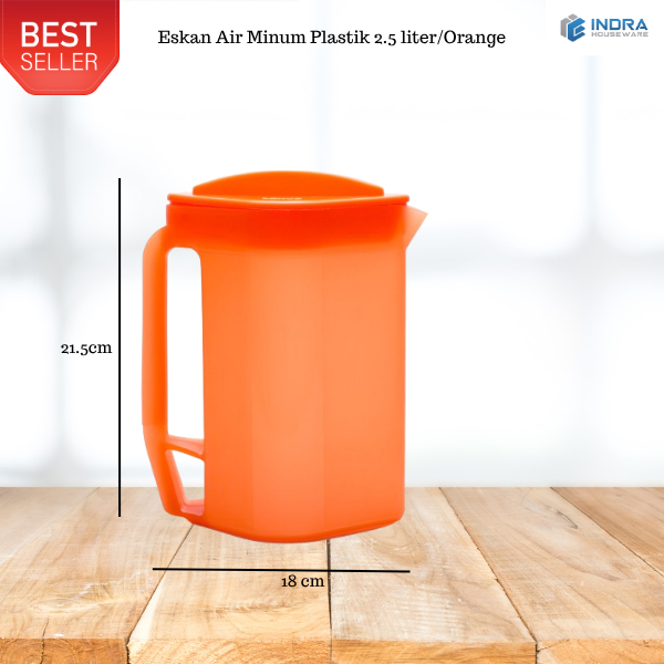 Jual INDRA Teko Air Minum Plastik volume 2.5Liter/Water Jug/pitcher ...