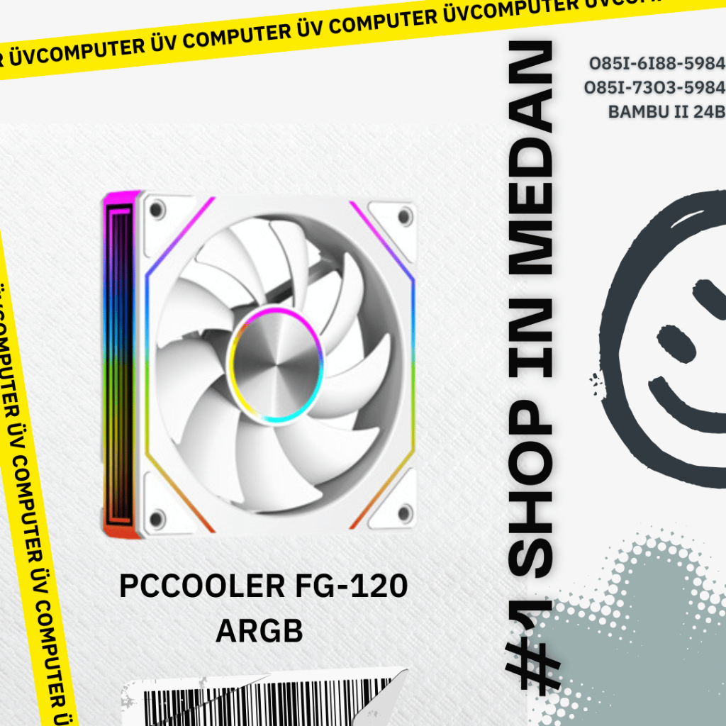 Jual Fan Casing PC Komputer | PCCooler PC-Cooler FG120 FG-120 ARGB RGB | Fan Case 4PIN PWM 5V-3 ...