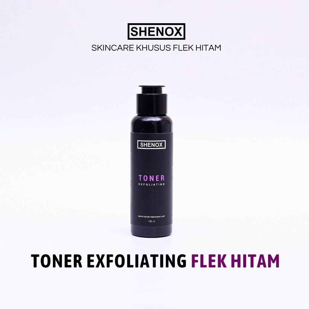 Jual Toner Exfoliating AHA BHA Shenox Skincare Penghilang Flek Hitam Paling Ampuh Resmi BPOM ...
