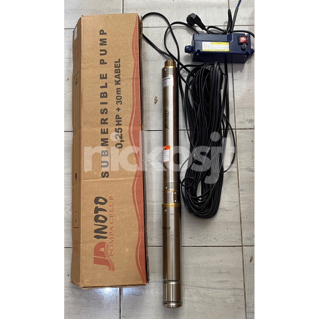 Jual Pompa Submersible Sible Inoto 2.5in 2.5" Pompa Celup + CONTROL BOX ...