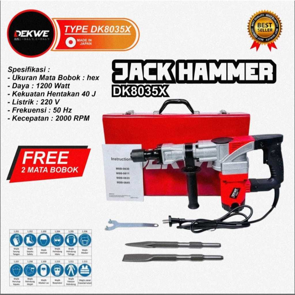 Jual promo Mesin hammer demolition mesin bobok beton penjebol tembok ...