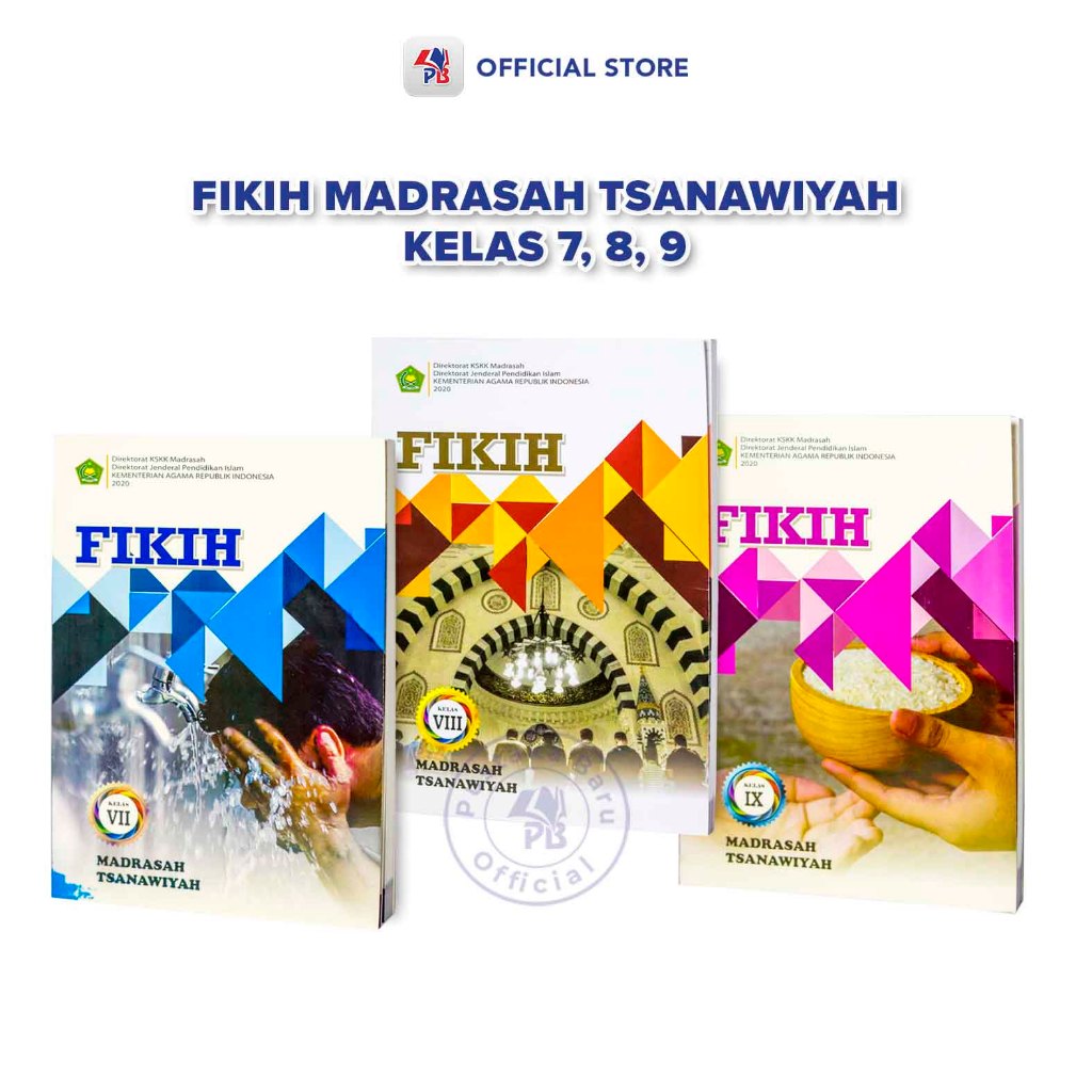 Jual Buku Madrasah Tsanawiyah ( Mts) Kelas 7 – 9 / Fikih MTs / DIREKTORAT KSKK MADRASAH – DKM ...
