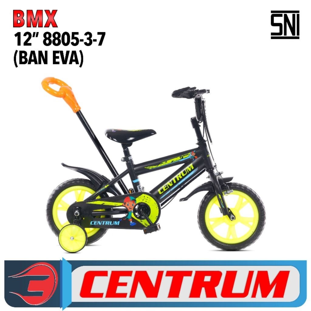 Jual Sepeda 12 Eva BMX 8805-3-7 Ban Mati Murah size 12 inch dan 8001 ...
