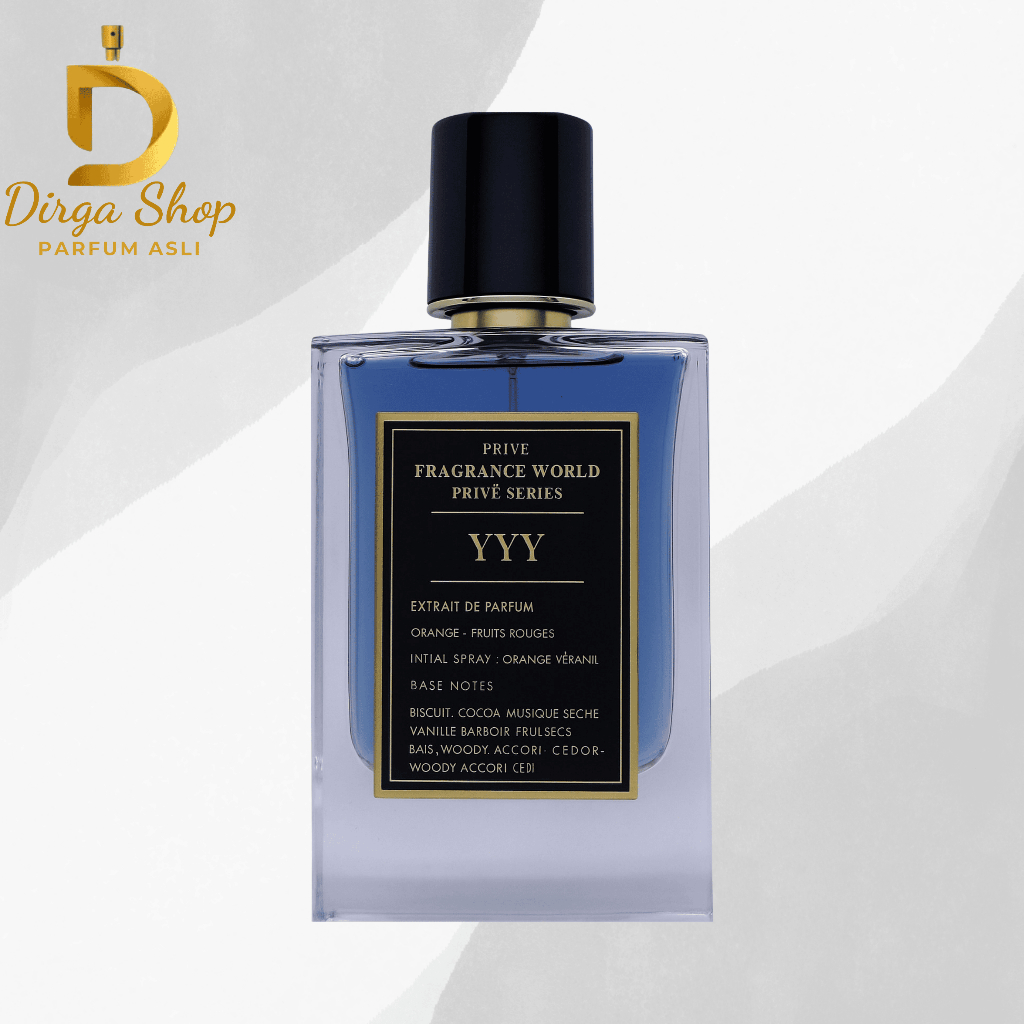 Jual Fragrance World Prive Series YYY Extrait de Parfum Men | Shopee ...