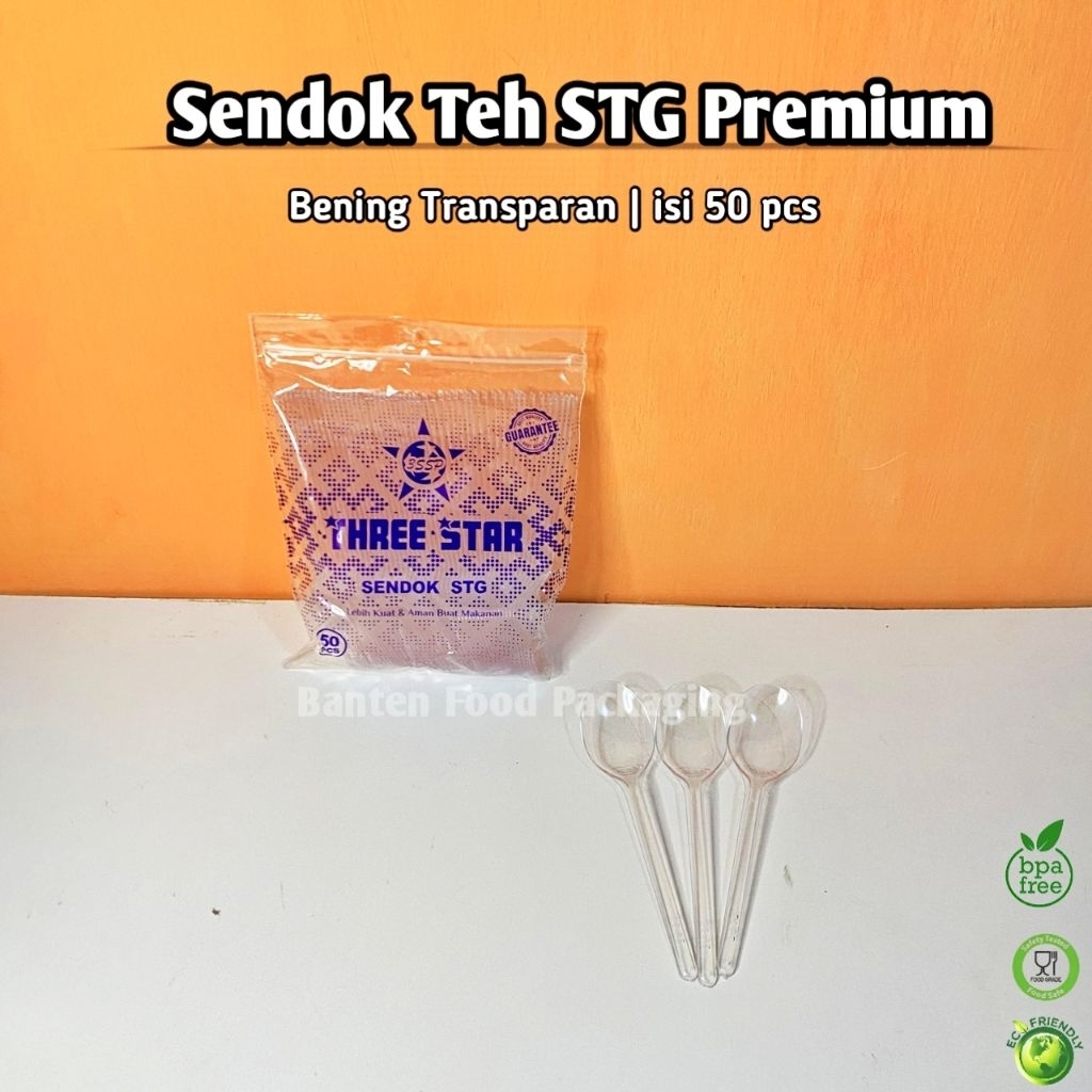 Jual (50PCS) Sendok Plastik Teh | Sendok Teh | Shopee Indonesia