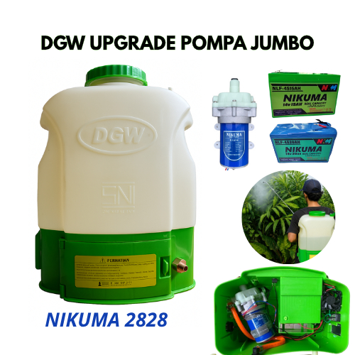 Jual Tangki Sprayer DGW JUMBO Pompa NIKUMA BIG N2828 - AKI LiFePo4 | Shopee Indonesia