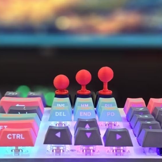 Jual artisan keycap joystick keycaps custom model joy stick arcade ...