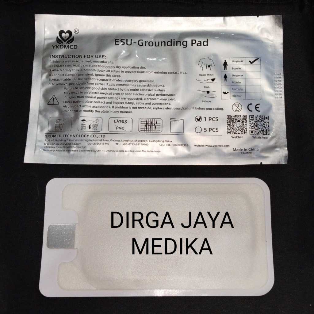 Jual Electrosurgical ESU Ground/Grounding Pad Plate Neutral/Netral ...