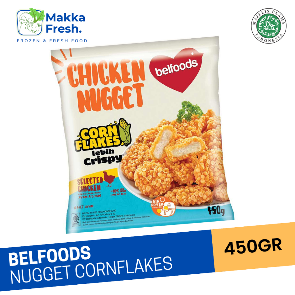 Jual belfoods nugget cornflakes 450 gram | Shopee Indonesia