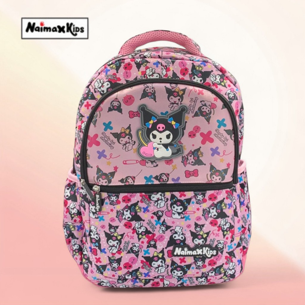 Jual Ransel Anak SD Perempuan Kuromi | Tas Sekolah Naimax Kids | Tas Karakter Anak Terbaru ...
