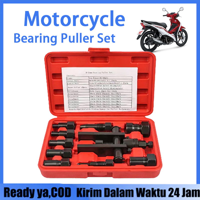 Jual 【Ready stok】10pcs Tracker Bearing Puller Set Treker Pencabut ...