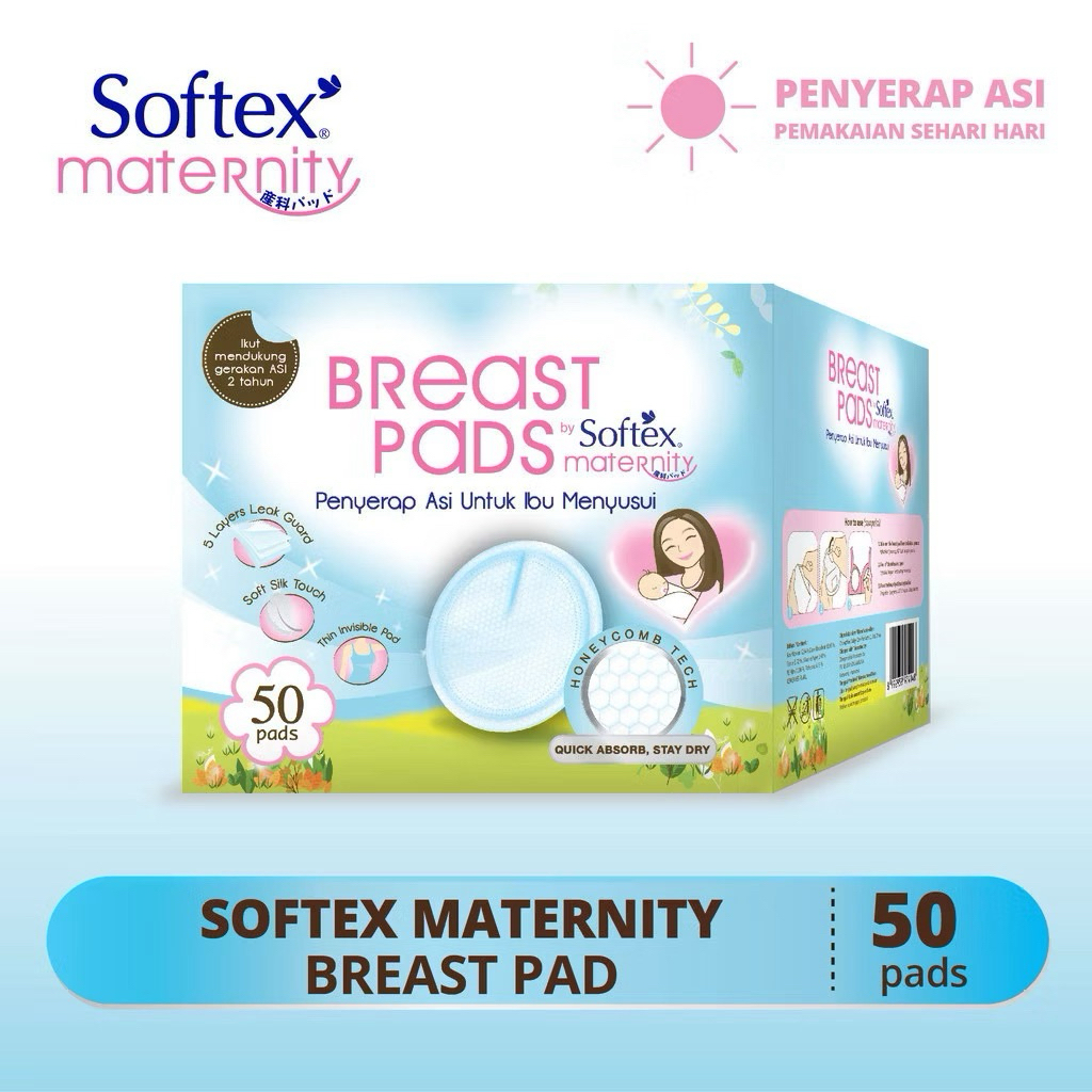 Jual Breast Pads by Softex Maternity 50pcs | Shopee Indonesia