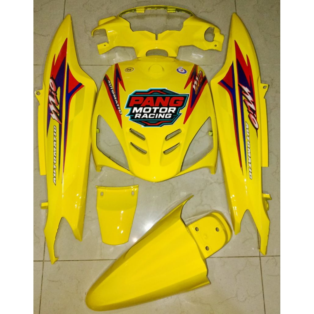 Jual Body Set MIO SPORTY KUNING Bodi Fulset Mio Sporty Kuning 5TL ...
