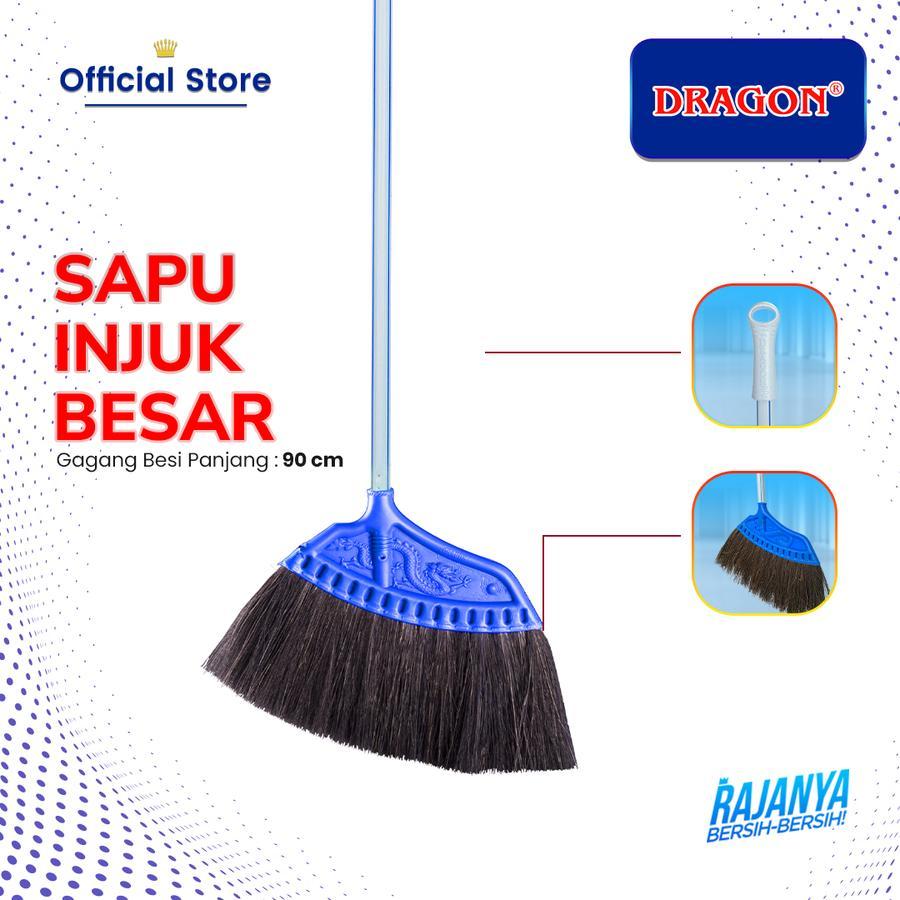 Jual Sapu Ijuk Hitam Anti Rontok DRAGON / Sapu Lantai Ijuk Dengan ...