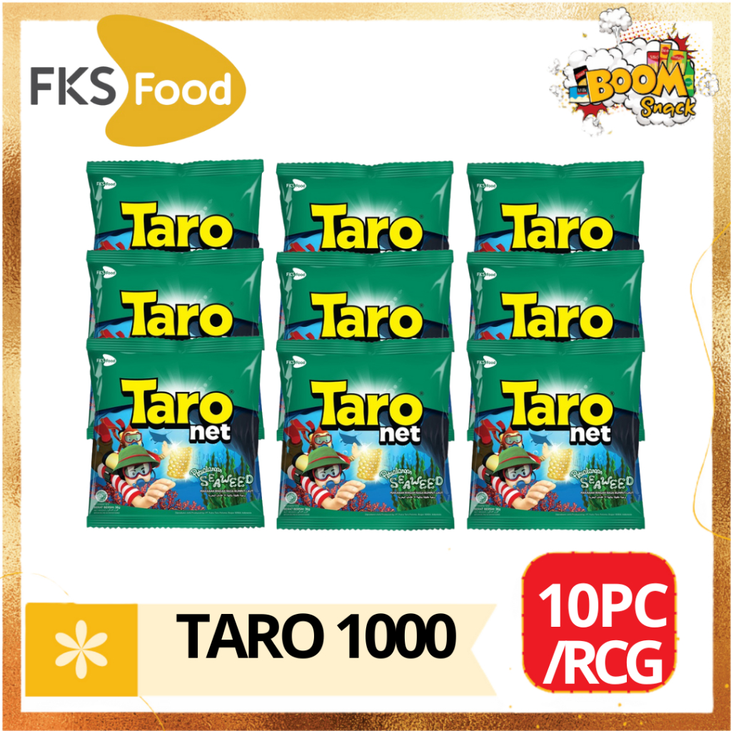 Jual SNACK TARO NET ISI 10 PCS /RENCENG | Shopee Indonesia