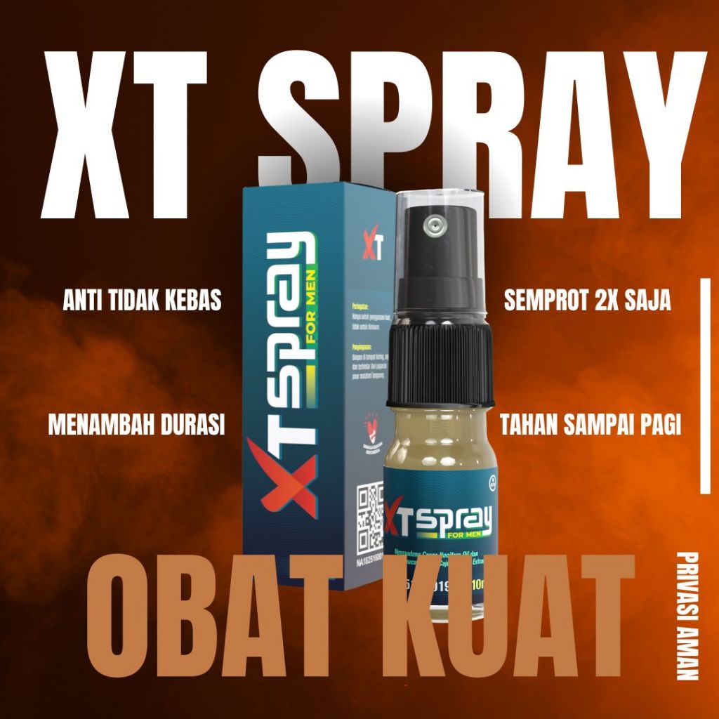 Jual Xt Spray obat kuat semprot tahan lama anti kebas original produk ...