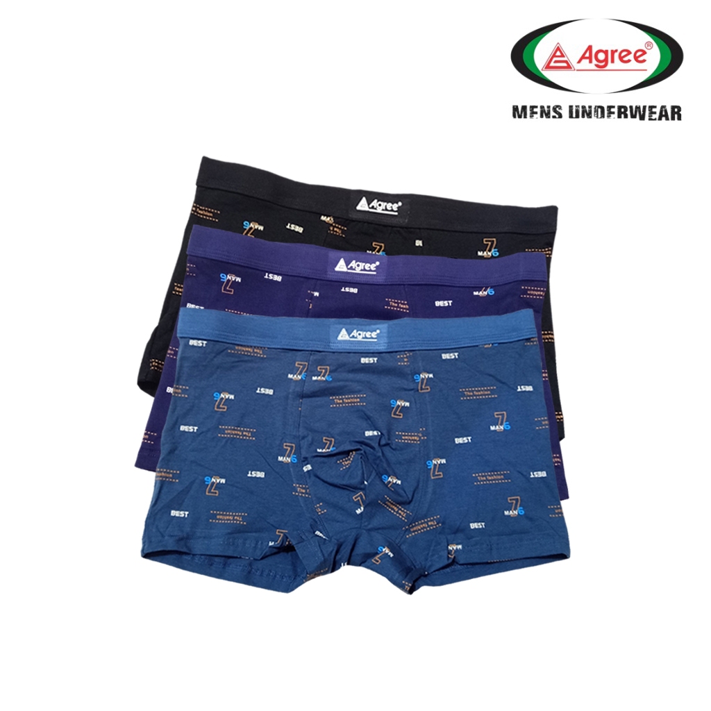 Jual ( 3pc ) Boxer Agree Sport 1231 | Celana Dalam Boxer Pria Agree ...
