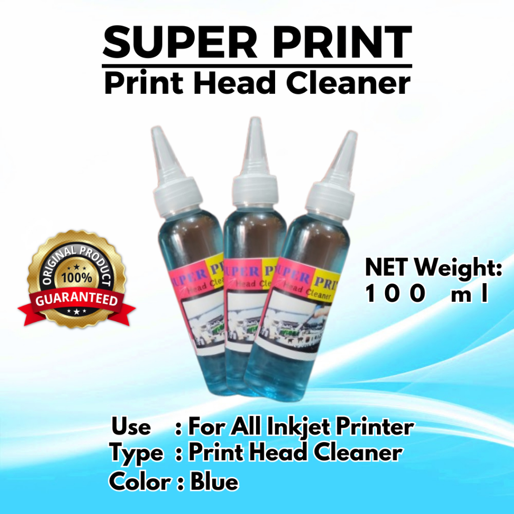 Jual print head 100ml cleaner pembersih head printer universal | Shopee ...
