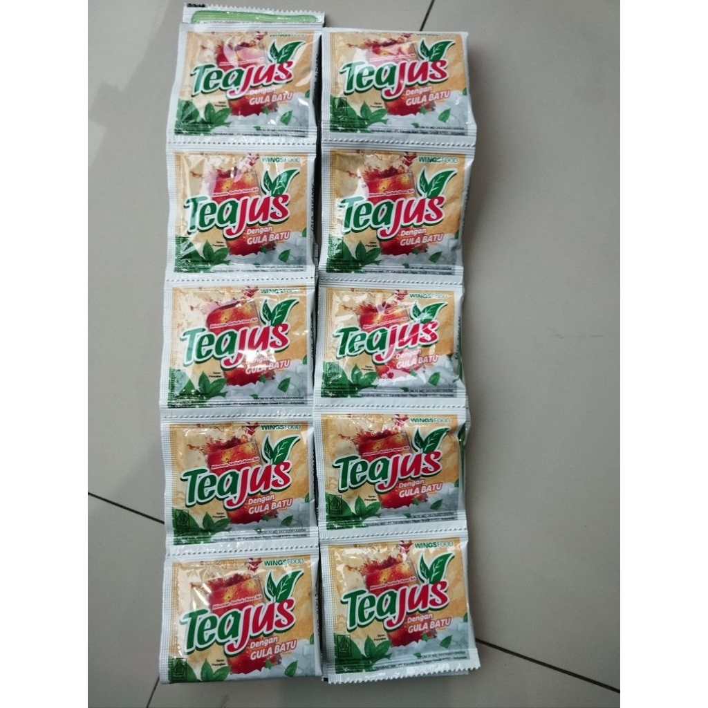 Jual Teajus gula batu 2 renceng | Shopee Indonesia