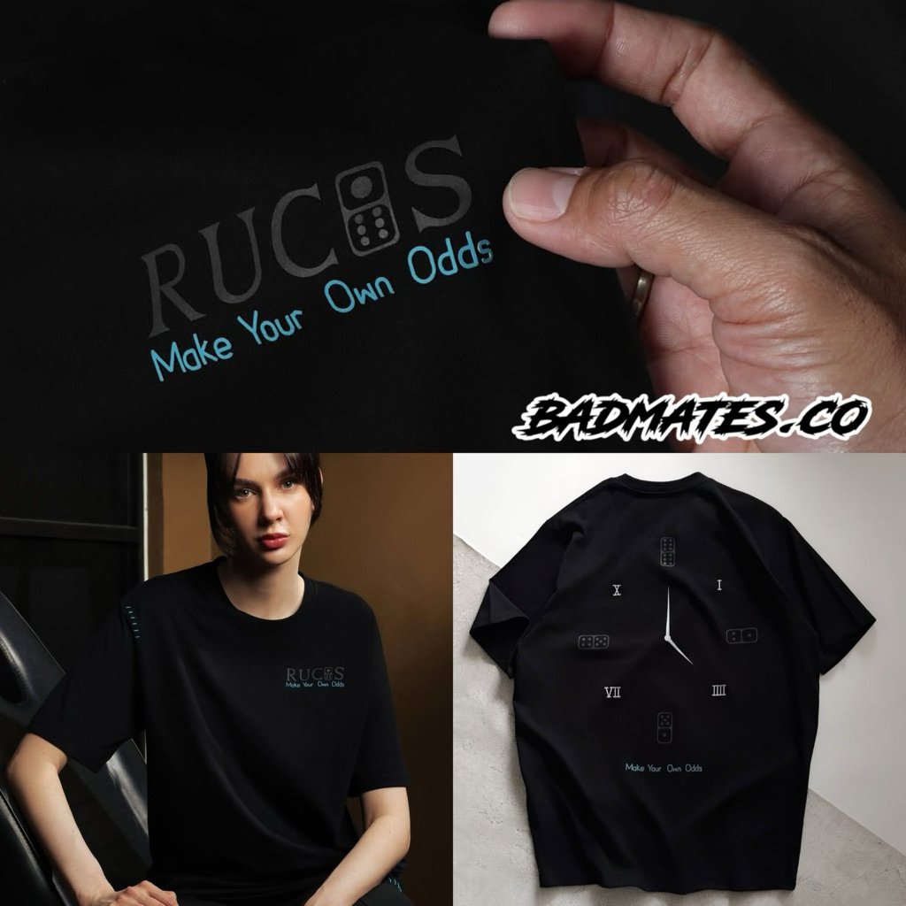 Jual Rucas Make Your Own Odds Tee/Initial Python/Essentials White Dark ...