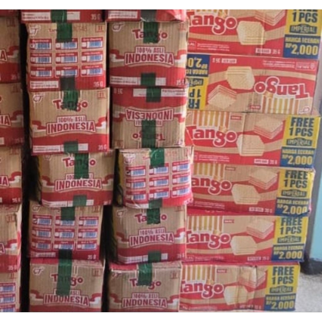 Jual TANGO WAFER ROYAL CHOCOLATE 35 GR 1 DUS ISI 6 PACK | Shopee Indonesia