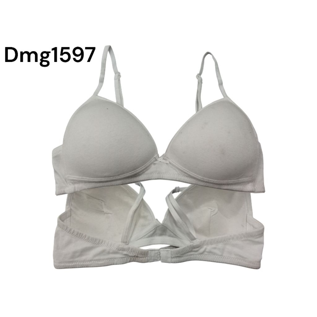 Jual #3 Dmg1597 bra branded by Hanes bra berbusa tanpa kawat bra Riject ...