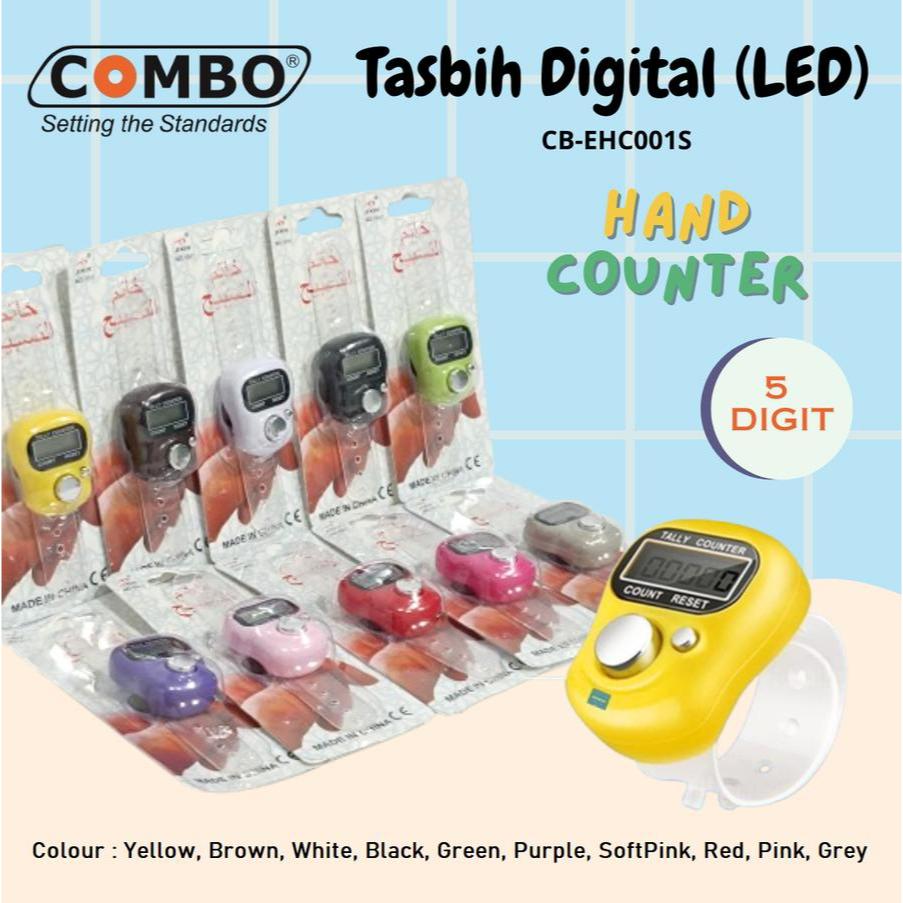 Jual Tasbih Digital / Hand Counter / Finger Counter / Tasbih LED ...