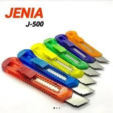 Jual Cutter Pisau Cutter Besar Jenia Greebel | Shopee Indonesia
