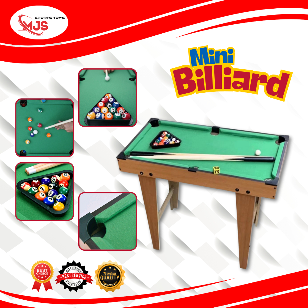 Jual Meja Billiard mini Pool Table Mainan Edukatif Board Game Bahan ...