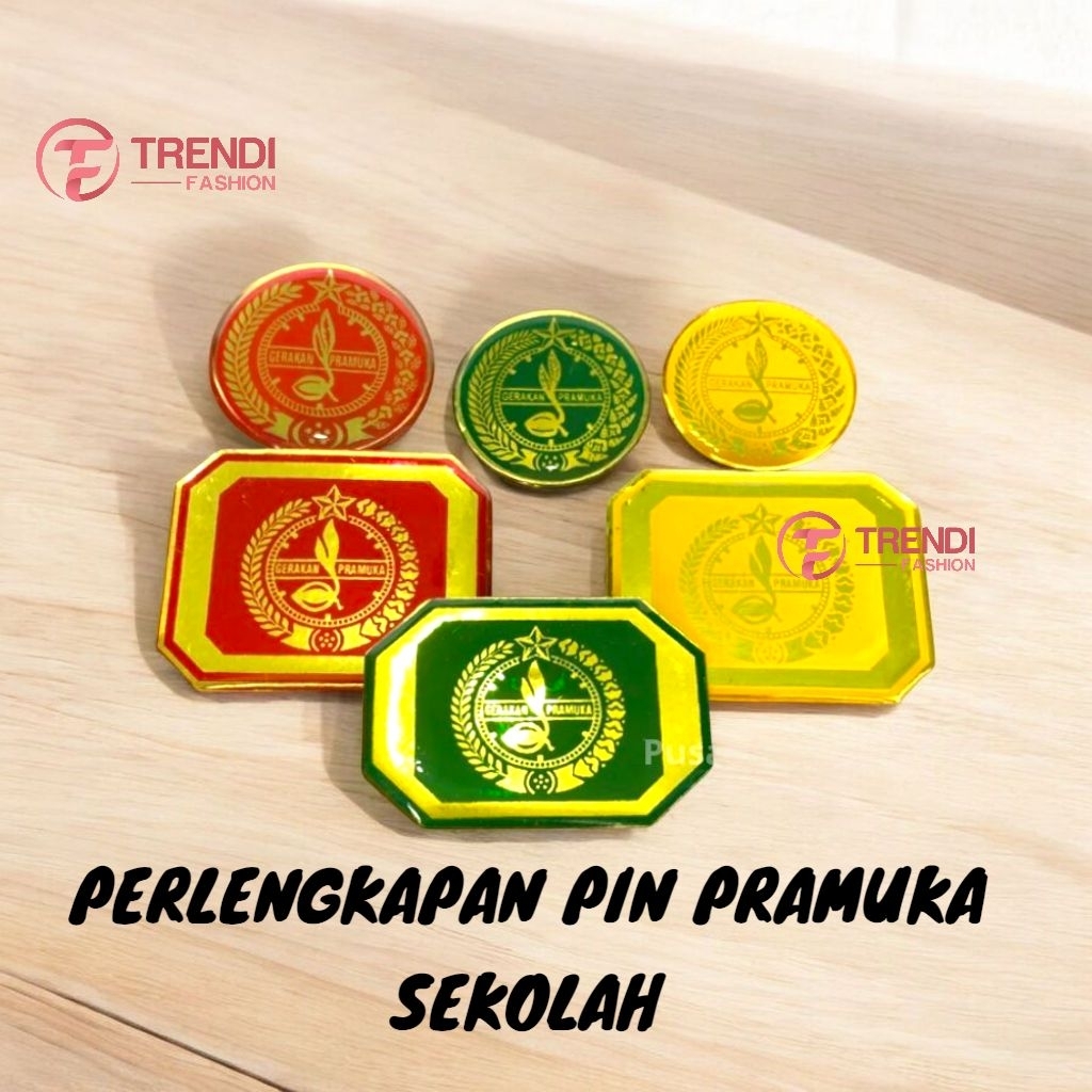 Jual Perlengkapan Pin Pramuka Putra Putri Pin Pramuka Siaga Penggalang ...