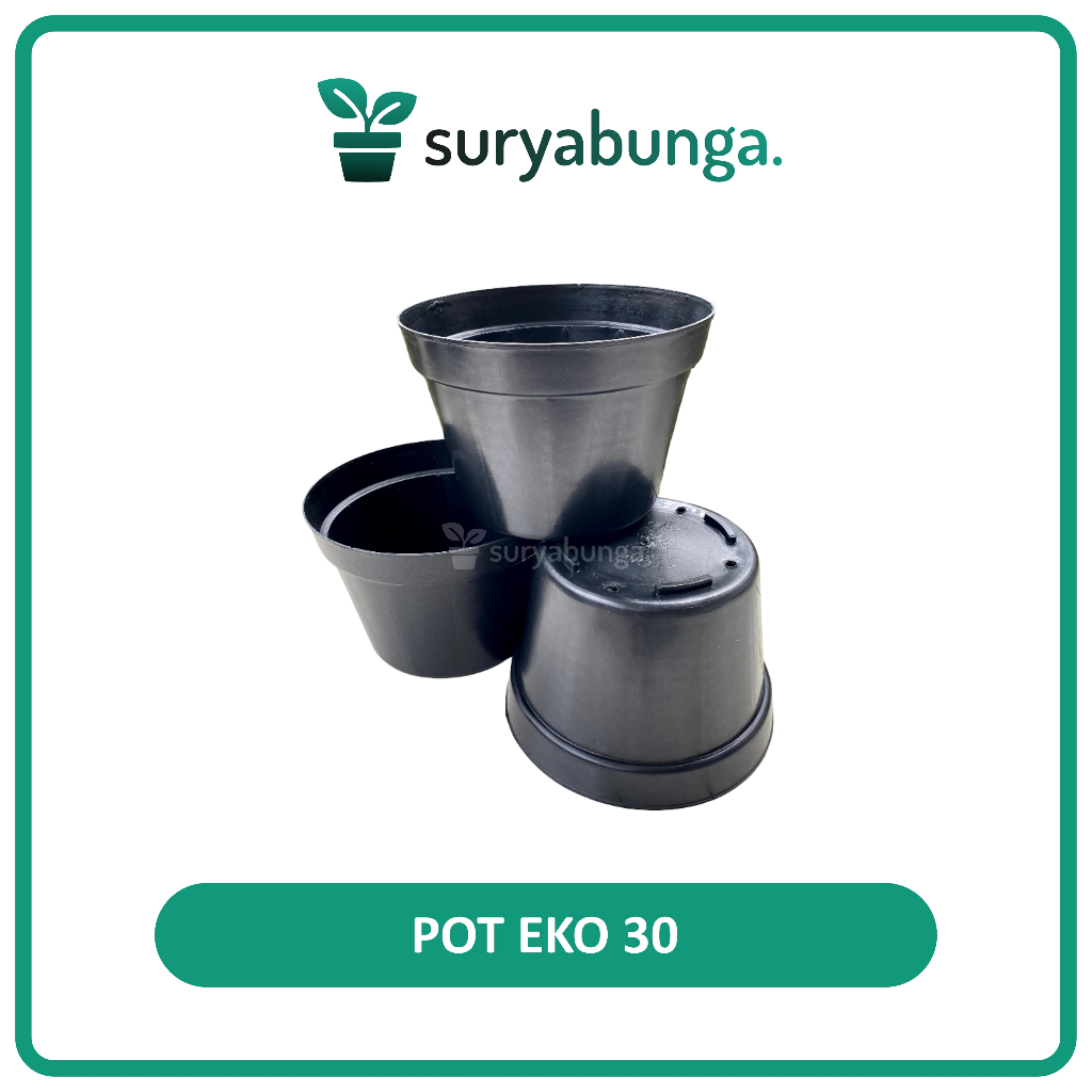 Jual Pot Tanaman Daur Ulang ukuran 30 | POT EKO 30 | Shopee Indonesia
