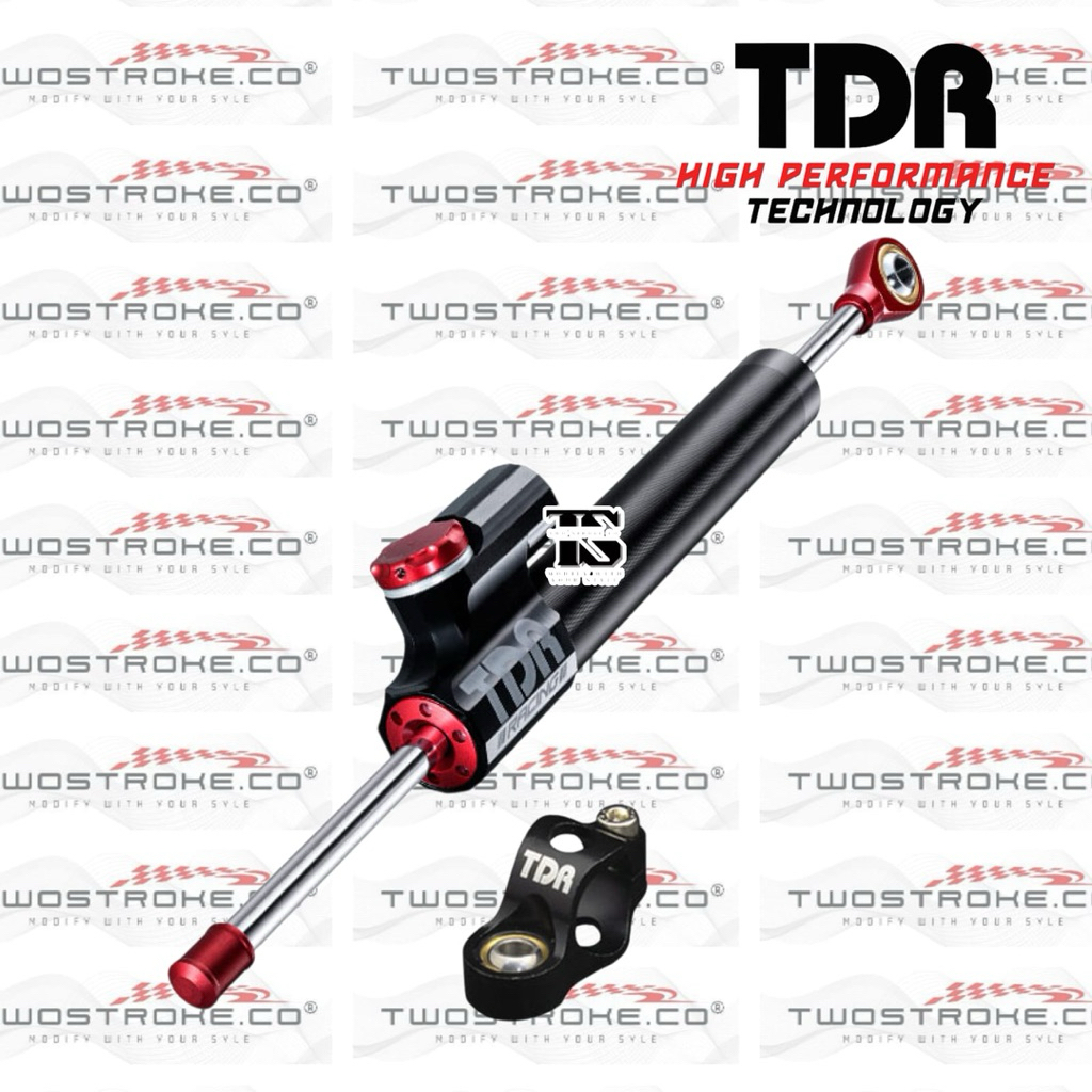 Jual Steering Damper TDR 75 MM Plus Bracket Original TDR Universal ...