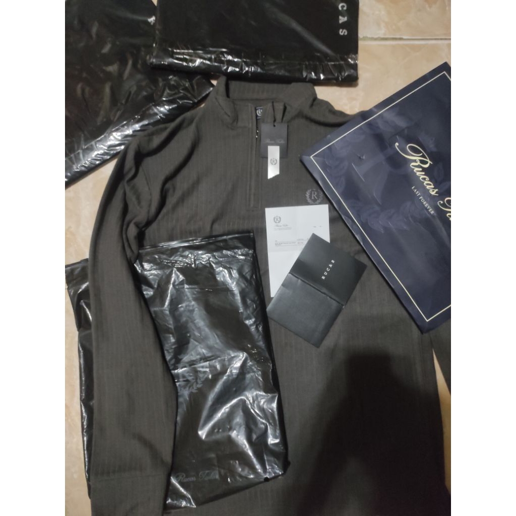 Jual Rucas Tailor grey long Sleeve | Shopee Indonesia