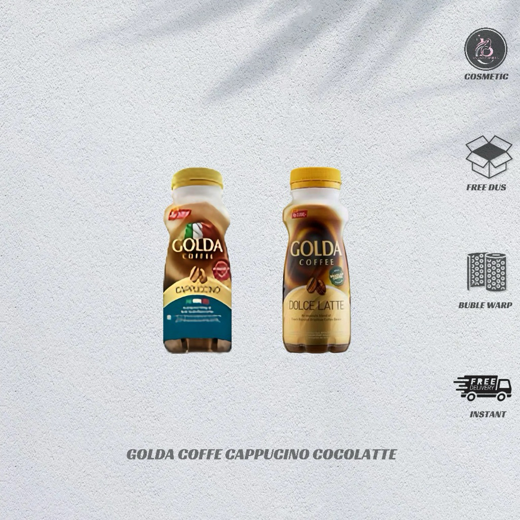 Jual Golda Coffee 200 ml , minuman kopi kemasan botol | Shopee Indonesia
