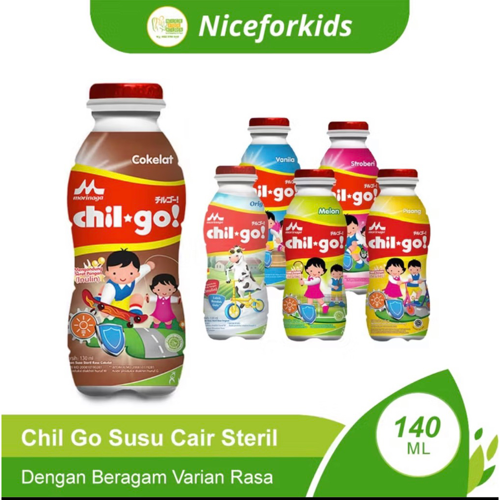 Jual morinaga chil go / chilgo uht harga 1 pc susu UHT vanila ...