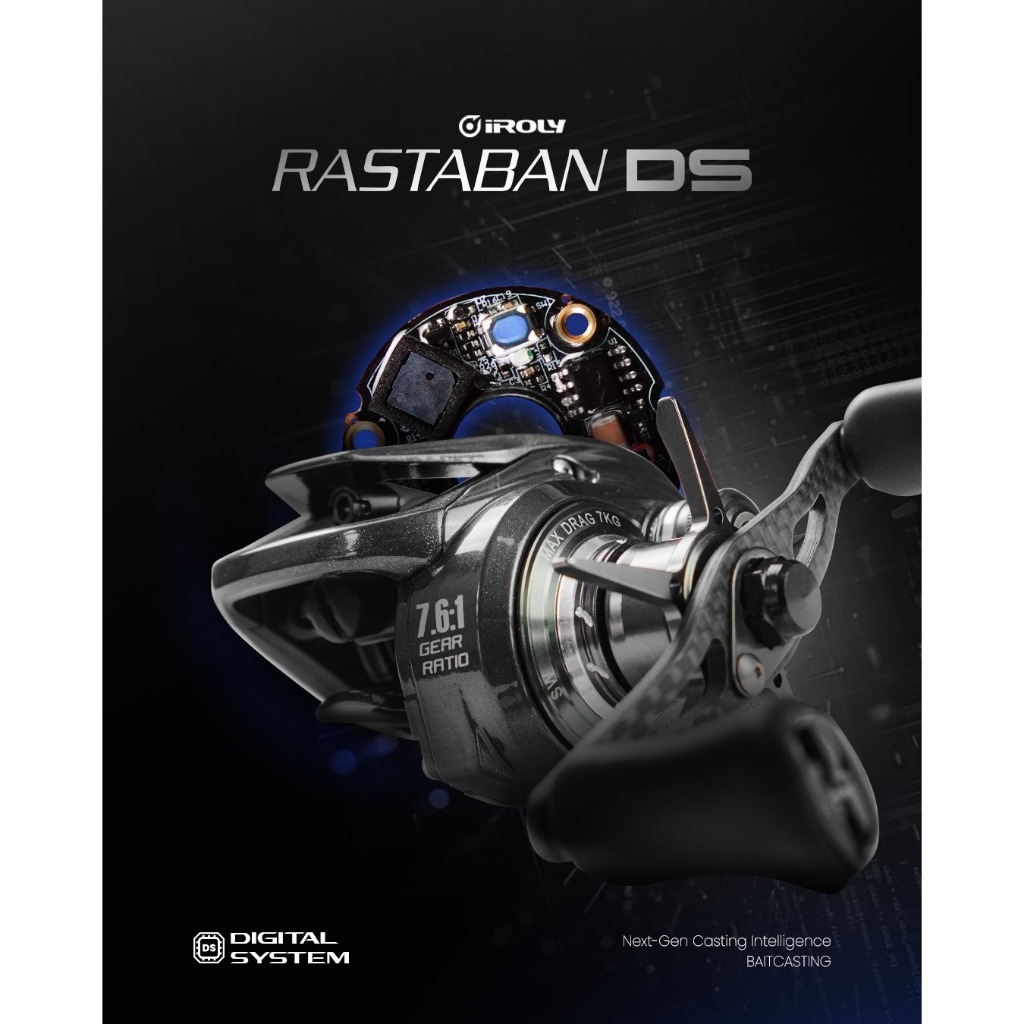 Jual Reel Iroly Rastaban DS (Digital System) 200 | Shopee Indonesia