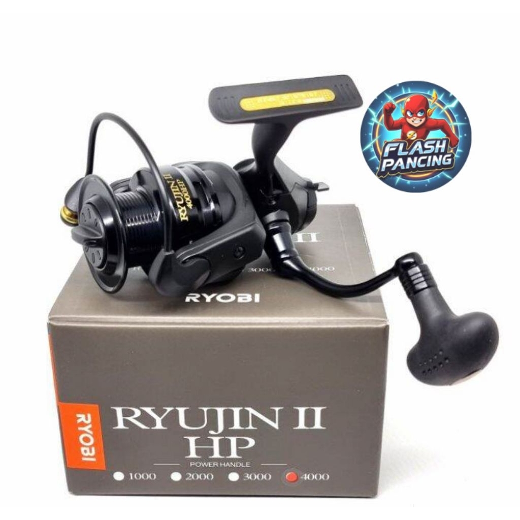 Jual REEL RYOBI RYUJIN II 2000/3000HP - POWER HANDLE | Shopee Indonesia