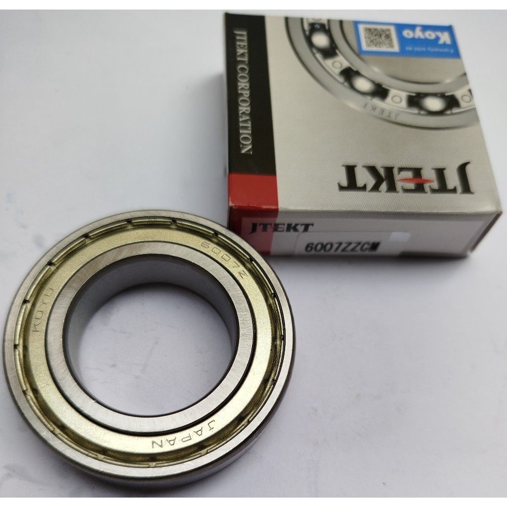 Jual Bearing 6007 Tutup Besi Laher 6007ZZ (ID 35mm, OD 62mm, T 14mm ...