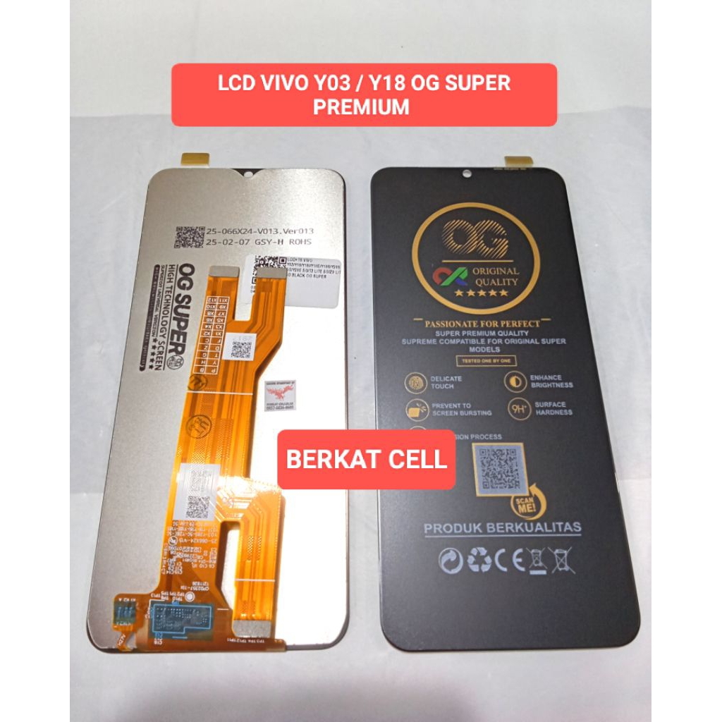 Jual LCD VIVO Y03 / Y03T / Y18 ORIGINAL PREMIUM (OG) | Shopee Indonesia