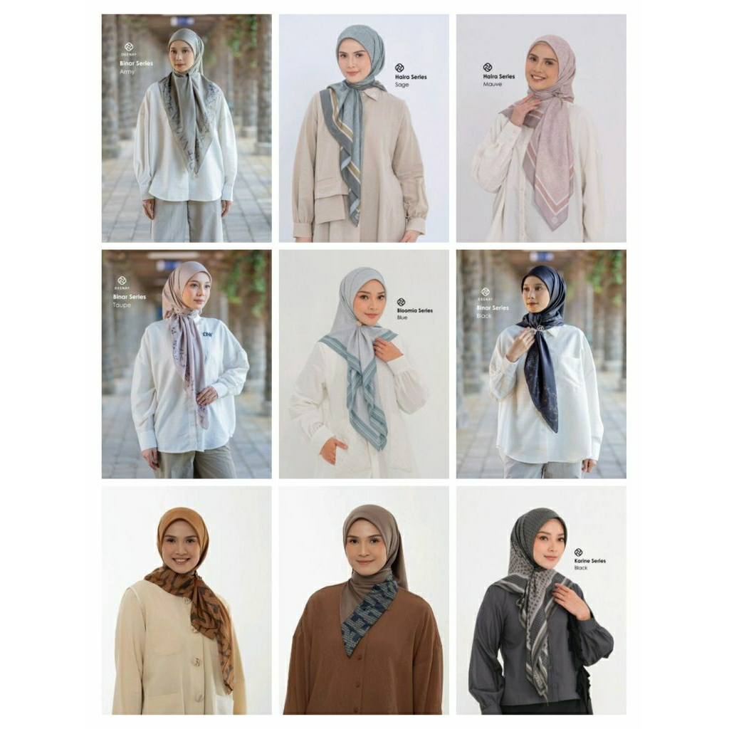Jual JILBAB DEENAY CORAK PLAT LOGO BARU ( BLOOMIA HAIRA KARINE JADA ...