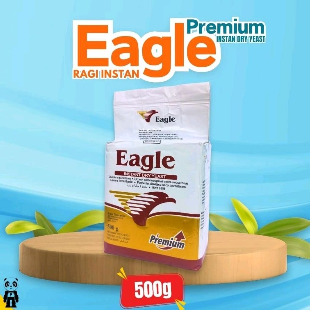 Jual Eagle Ragi Kering Instan 500g Instant Dry Yeast Pengembang Roti ...