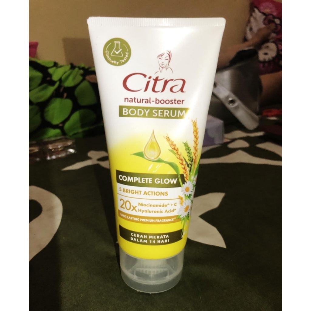 Jual Citra Natural Booster Body Serum Complete Glow brightening with ...