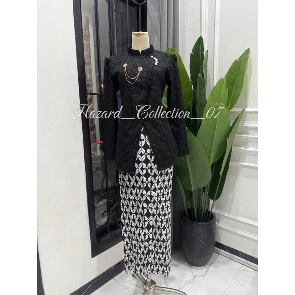 Jual Janggan Kretek - Kebaya Tunik Janggan Elegan Acara Wisuda - Kebaya ...