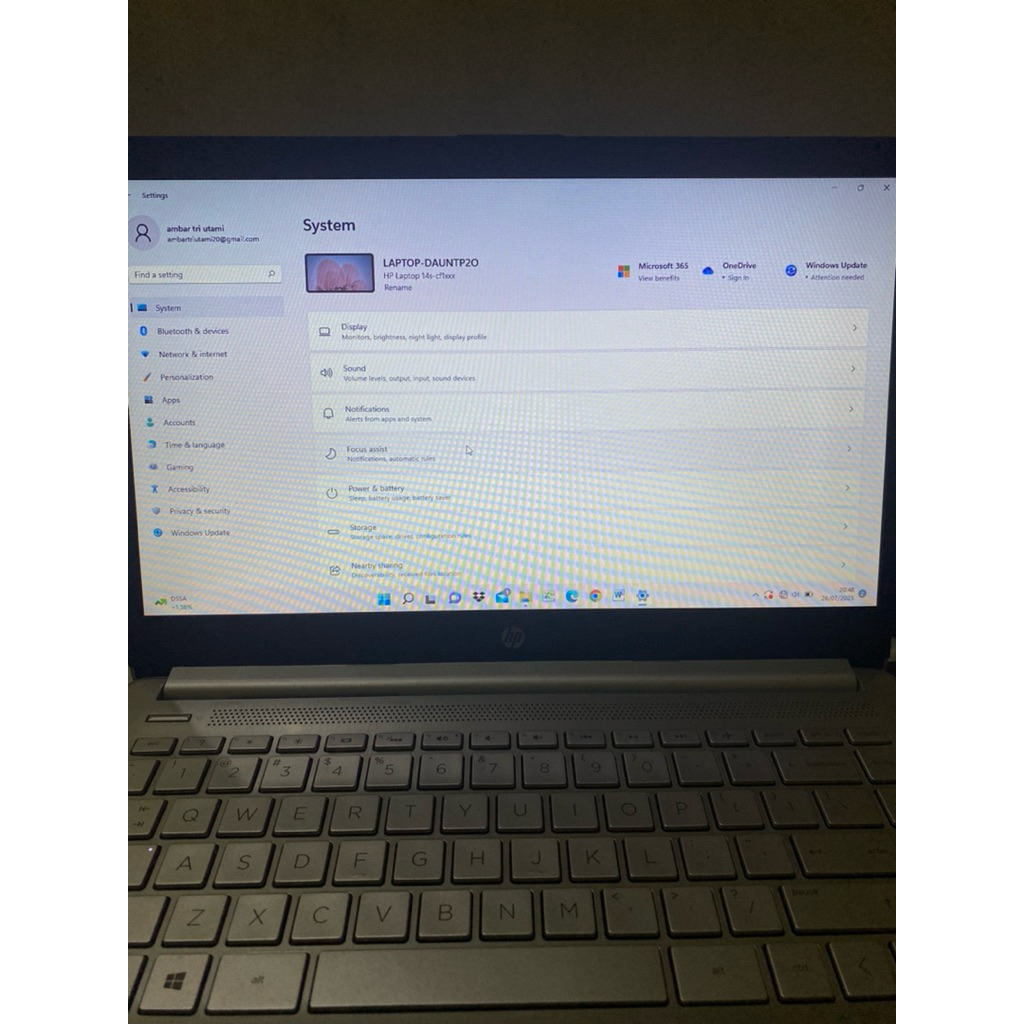 Jual Laptop Hp 14s-cf1xxx (second) | Shopee Indonesia