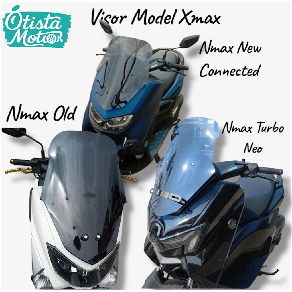 Jual Visor Windshield Model Xmax Premium PnP Nmax Old 2015-2019 / New ...