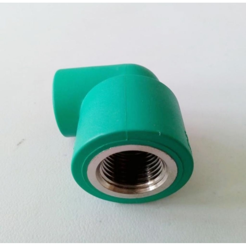 Jual Keni Drat Dalam 3/4 x 1/2 inch KDD PPR LESSO 25x20mm KDD 25 x 20 mm Female Elbow Thread ...
