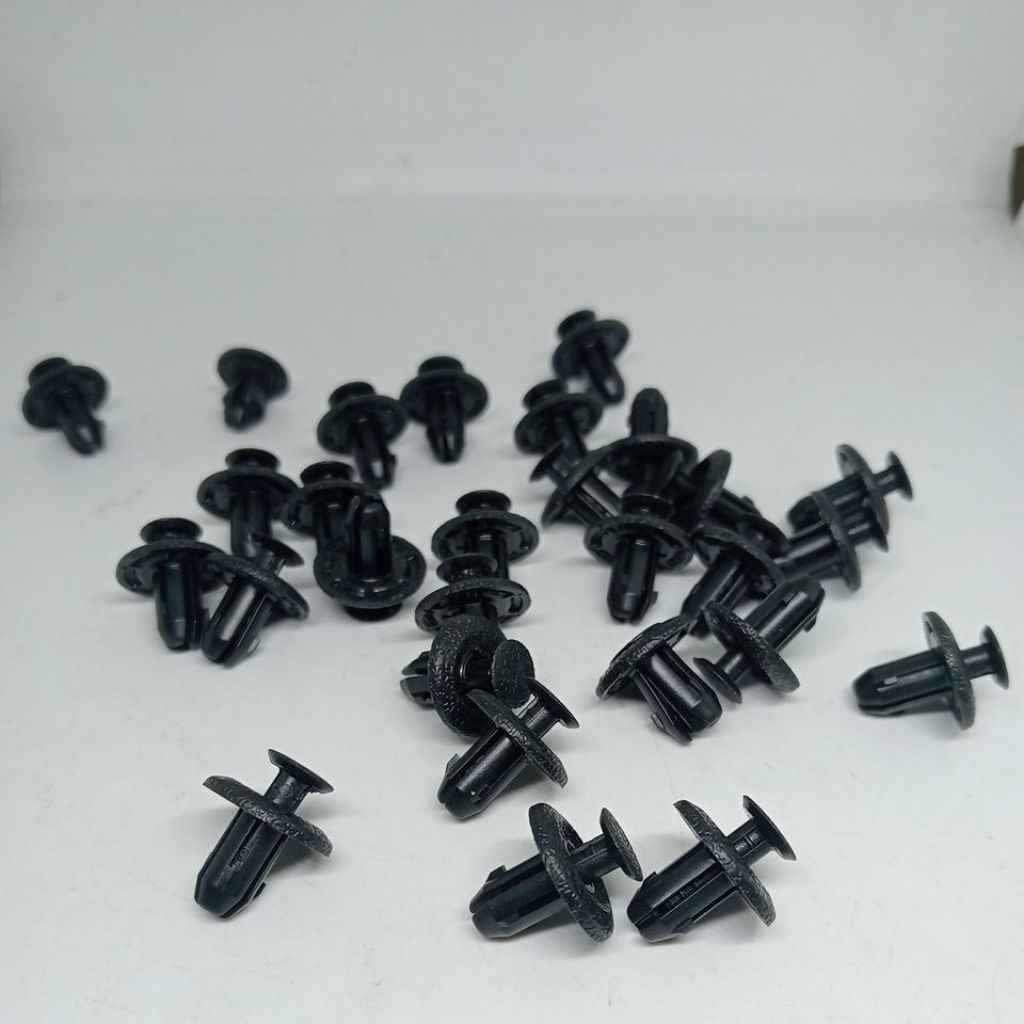 Jual kancing klip untuk mobil dan motor universal original per 10 pc ...
