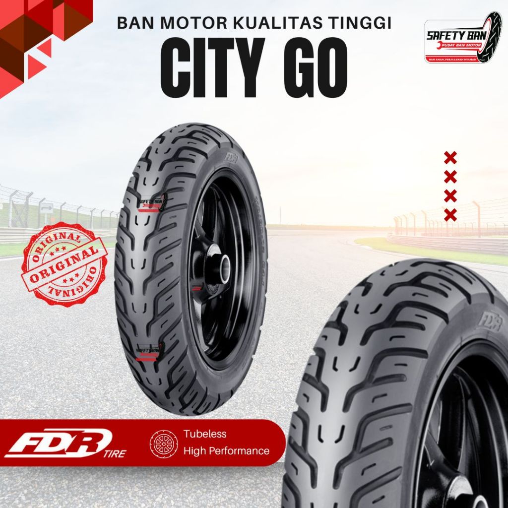 Jual Ban FDR CITY GO – Ban Motor Harian Tubeless Original Termurah ...