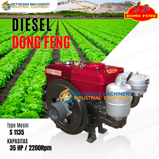 Jual Mesin Penggerak Dongfeng S 1135 - Diesel Dong Feng 35HP 35 PK S1135 | Shopee Indonesia